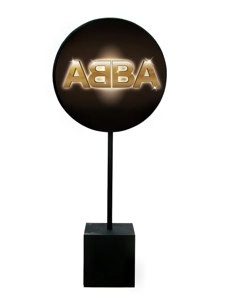 Abba Sign | EPH Creative - Event Prop Hire