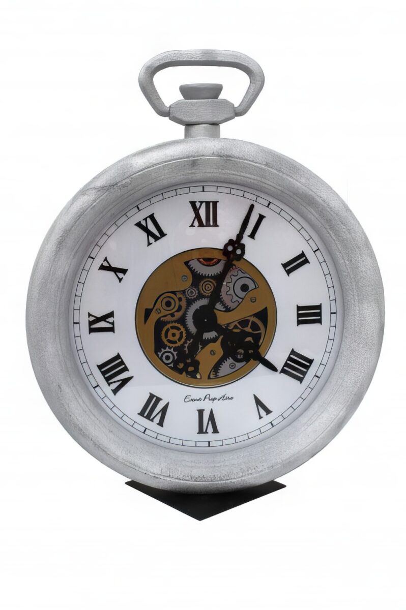 Giant 3D Pocket Watch (Silver) | EPH Creative - Event Prop Hire