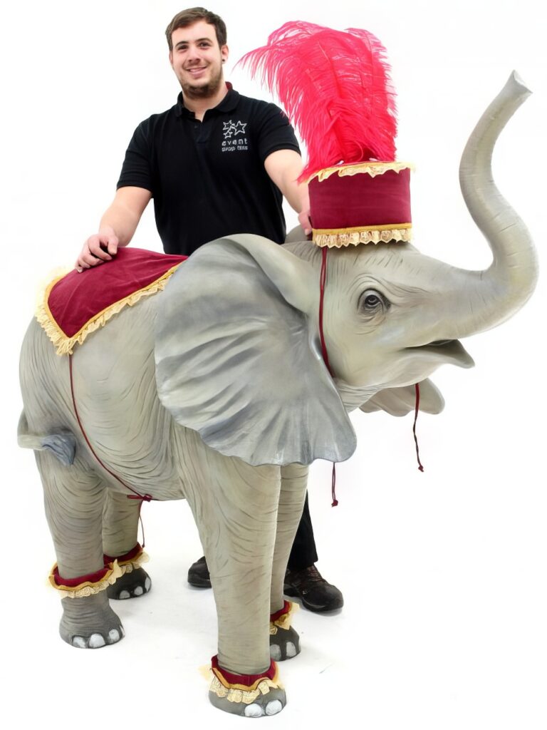 Decorative Elephant Prop | EPH Creative - Event Prop Hire