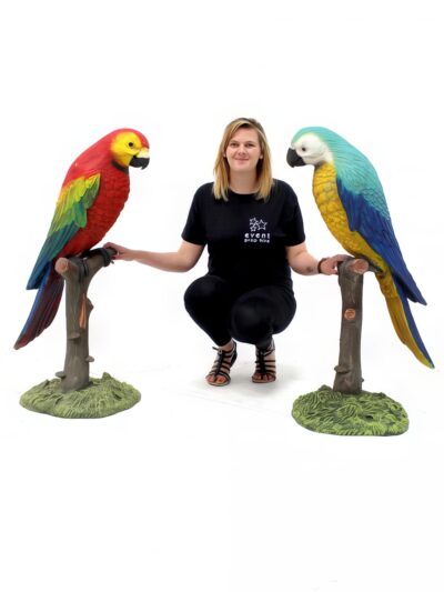 Large Parrot Prop (Red) | EPH Creative - Event Prop Hire