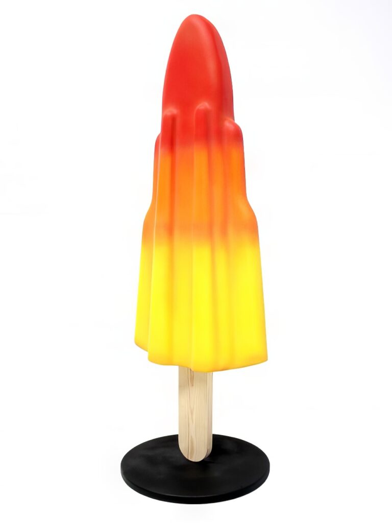 Giant Rocket Shaped Ice Lolly | EPH Creative - Event Prop Hire