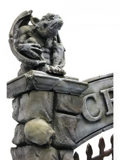 Stone Cemetery Gates Entranceway | EPH Creative - Event Prop Hire
