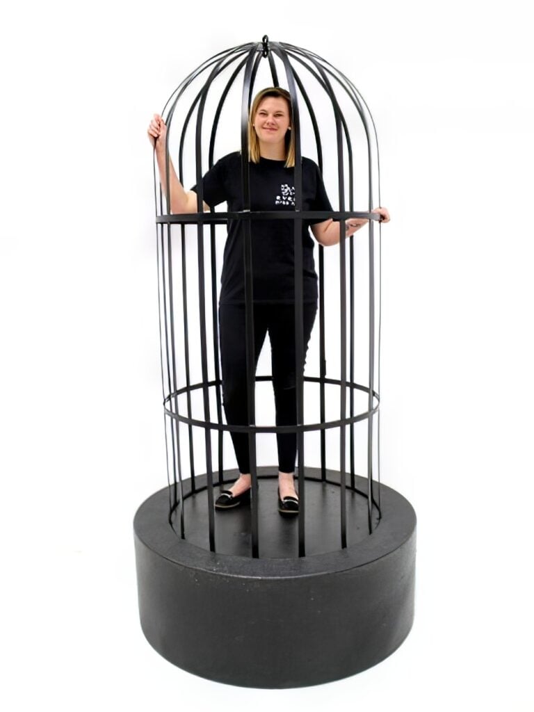 Giant Dancer's Cage | EPH Creative - Event Prop Hire
