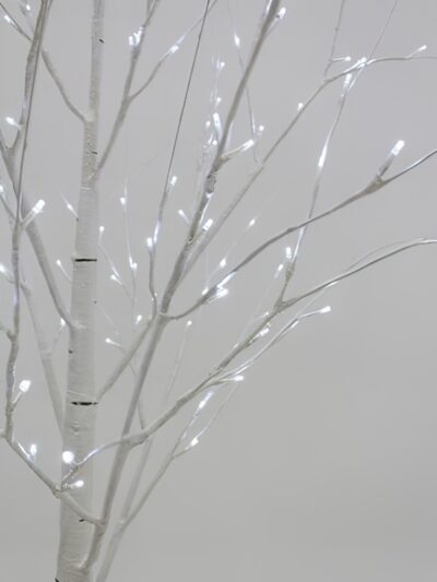 LED White Birch Tree - 8ft (Cool White Lights) | EPH Creative - Event ...