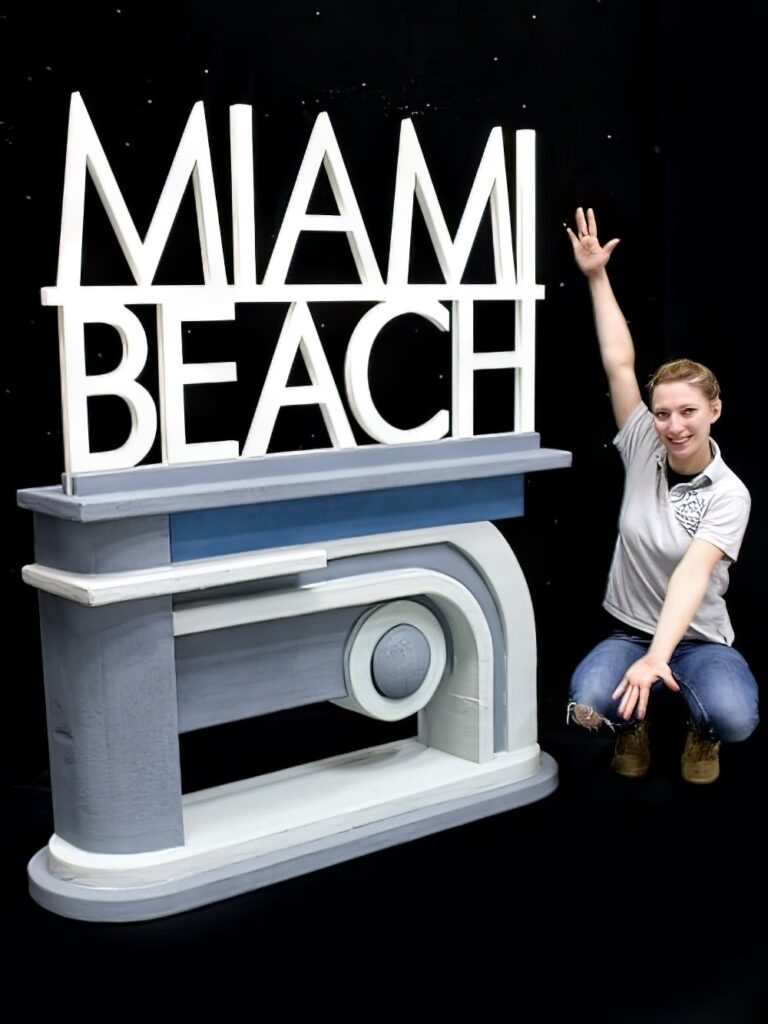 Miami Beach Sign | EPH Creative - Event Prop Hire