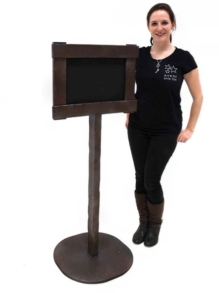 Rustic Wooden Chalkboard Sign | EPH Creative - Event Prop Hire