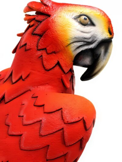 Giant Parrot Prop (Red) | EPH Creative - Event Prop Hire