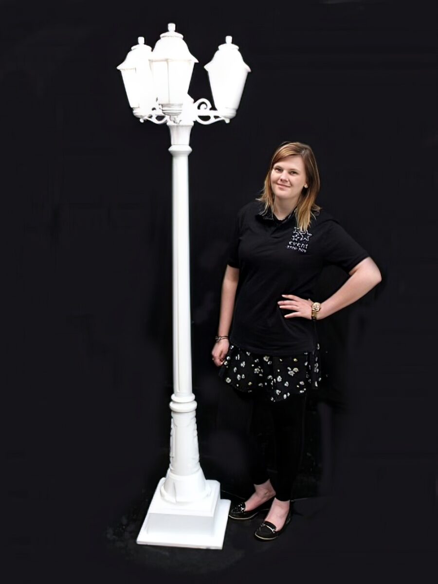 White Street Light | EPH Creative - Event Prop Hire