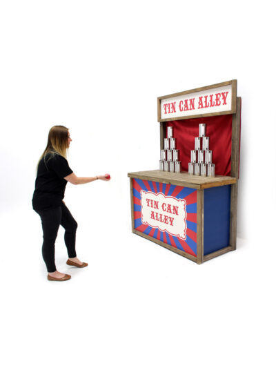 Tin Can Alley Fairground Game | EPH Creative - Event Prop Hire