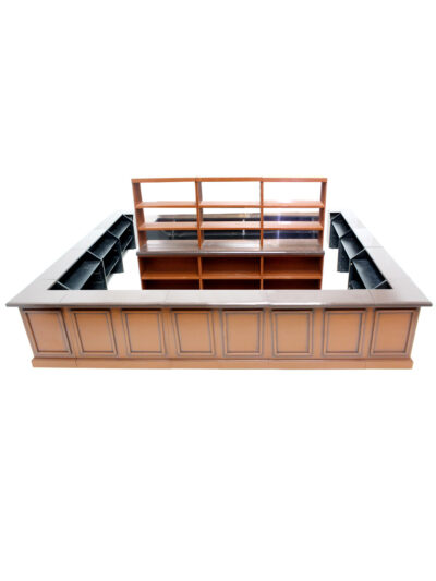 Modular Wooden Drinks Bar (4.5m with Corner Units) | EPH Creative ...