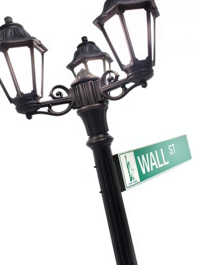 Wall Street Street Light | EPH Creative - Event Prop Hire