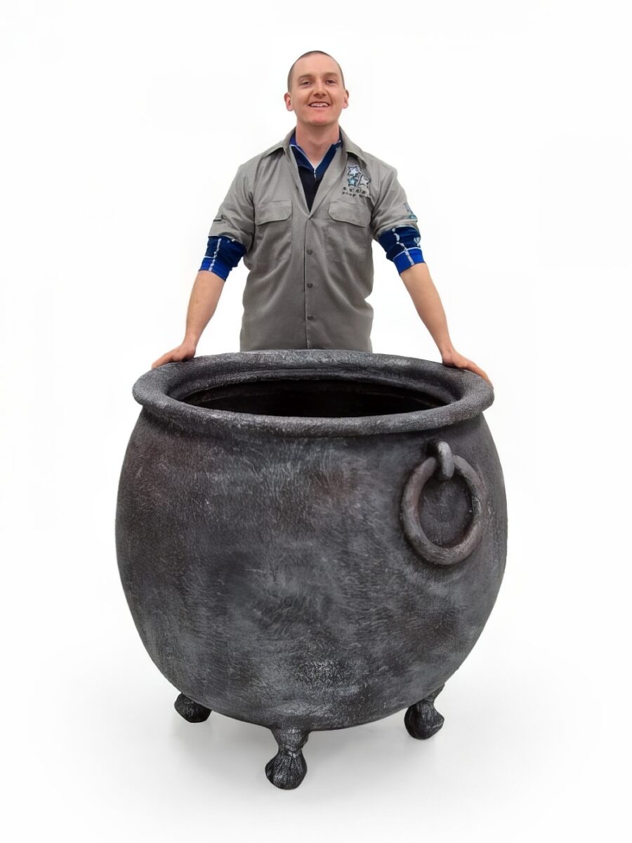 Giant 3D Cauldron (Legs) | EPH Creative - Event Prop Hire