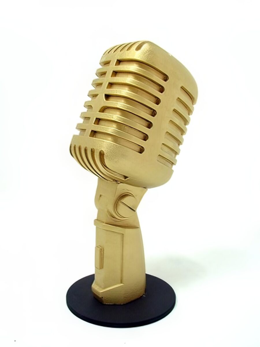 Giant 50's Style Microphone | EPH Creative - Event Prop Hire