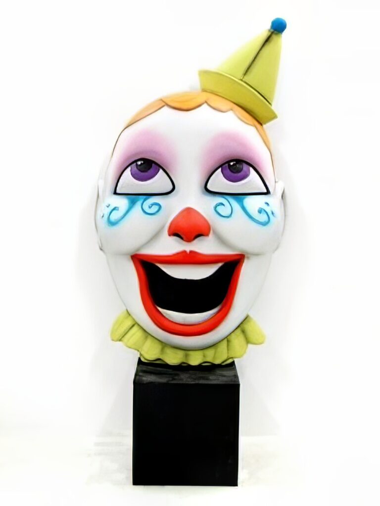 Giant Circus Clown Head Prop | EPH Creative - Event Prop Hire