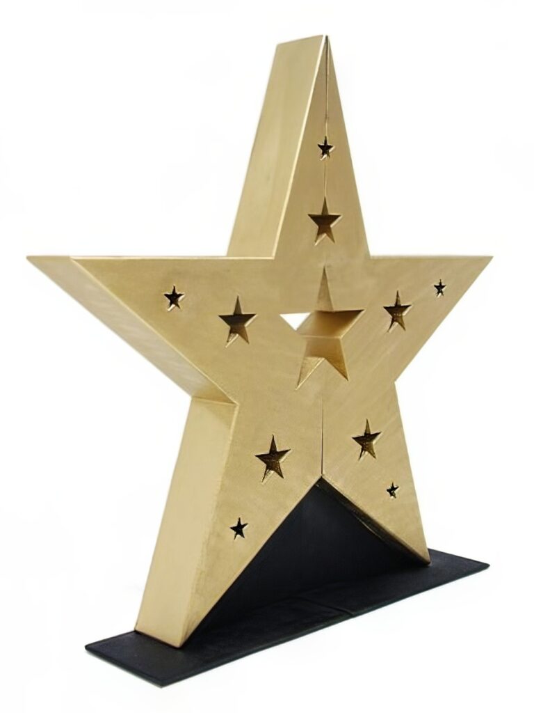 Giant Cut Out Gold Star | EPH Creative - Event Prop Hire