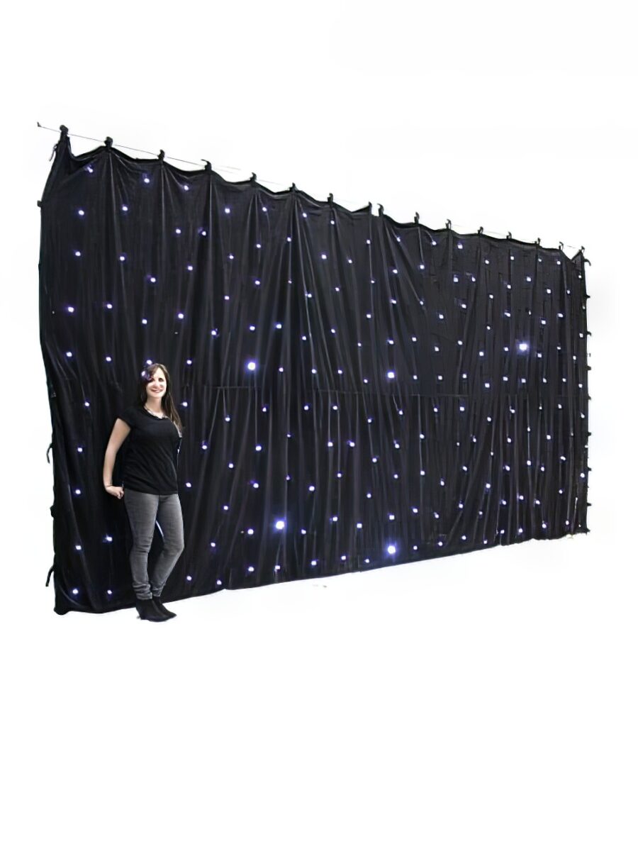 Star Cloth - Mid Range (6m x 3m) | EPH Creative - Event Prop Hire