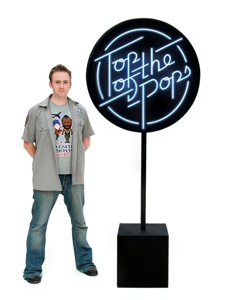 Top of the Pops Sign | EPH Creative - Event Prop Hire