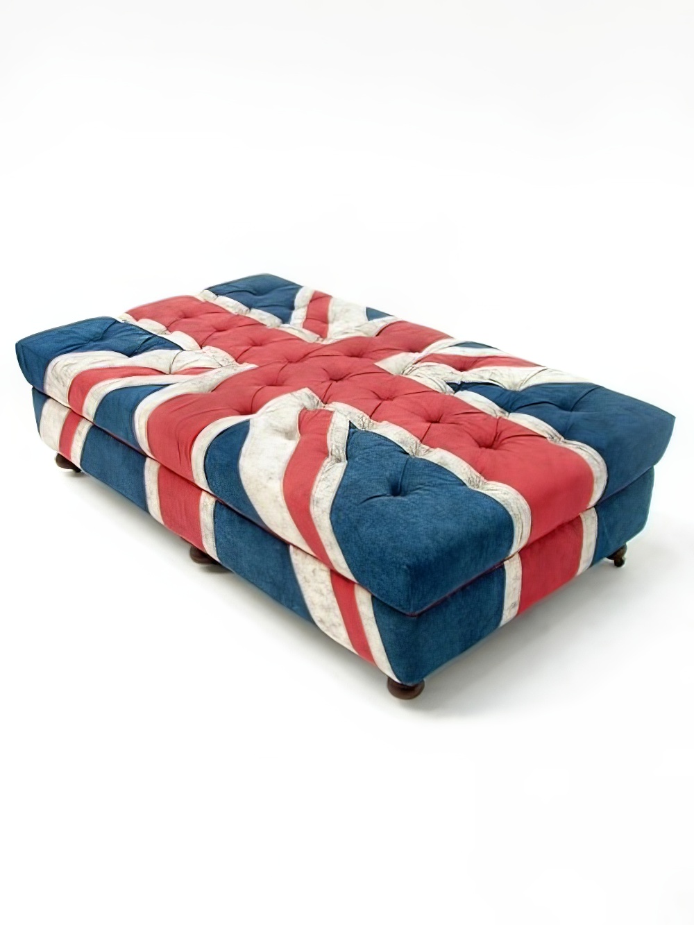 Vintage Union Jack Bench Seat | Event Prop Hire