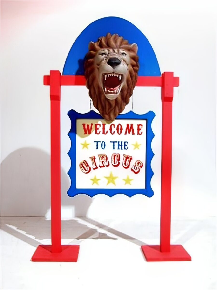 Circus Welcome Sign | EPH Creative - Event Prop Hire