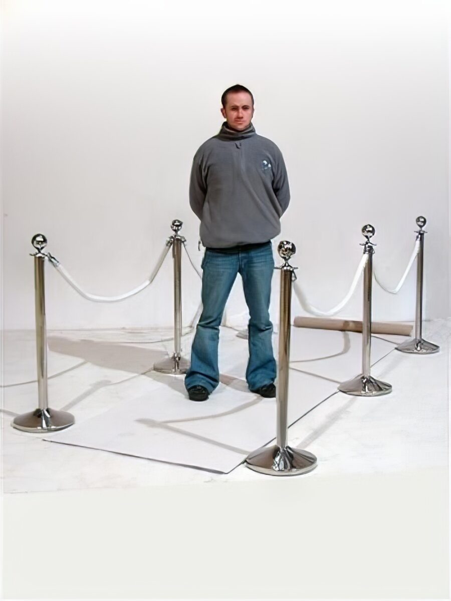 White Carpet Walkway (Silver) | EPH Creative - Event Prop Hire