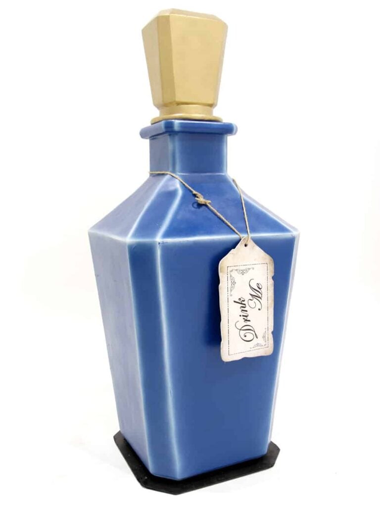 Giant Drink Me Bottle - Blue #1 | EPH Creative - Event Prop Hire