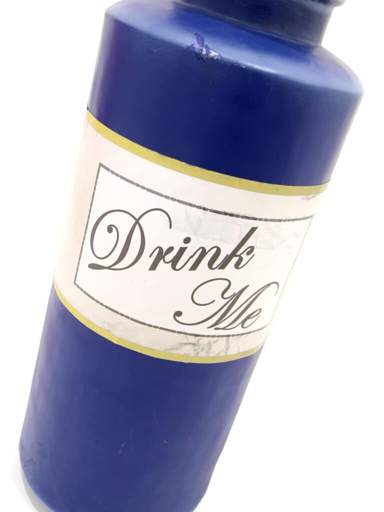 Giant Drink Me Bottle (Round) | EPH Creative - Event Prop Hire