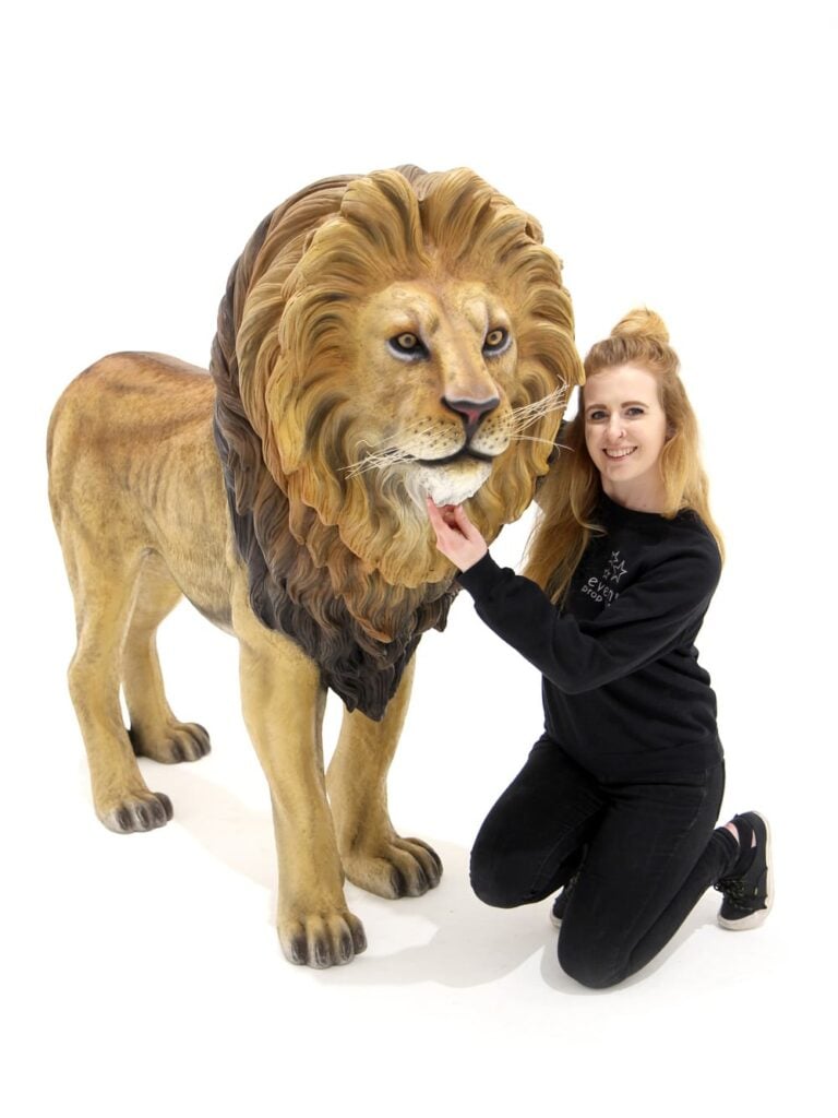 Lion #2 - 1.4m | EPH Creative - Event Prop Hire