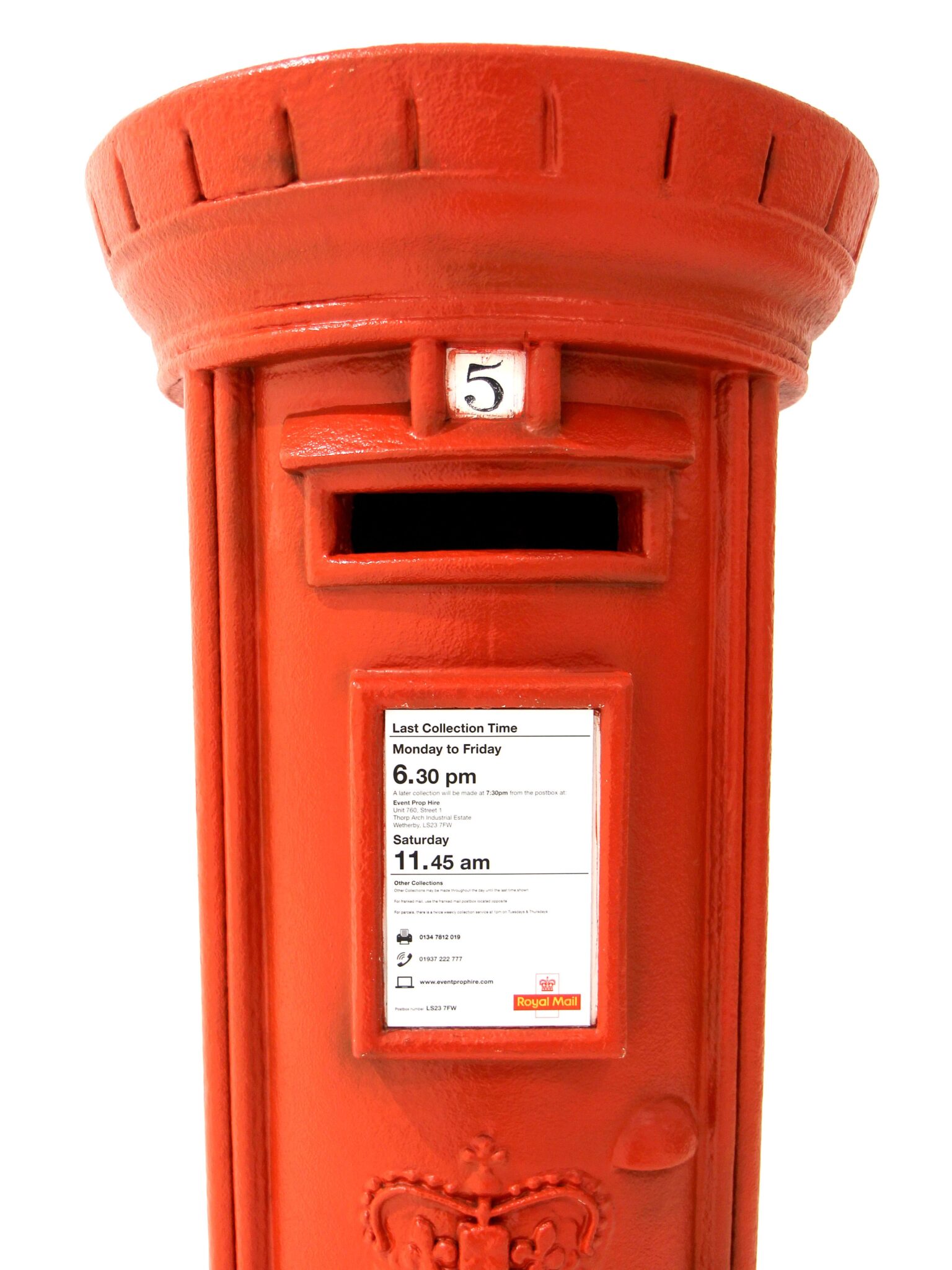 British Post Box Prop | EPH Creative - Event Prop Hire