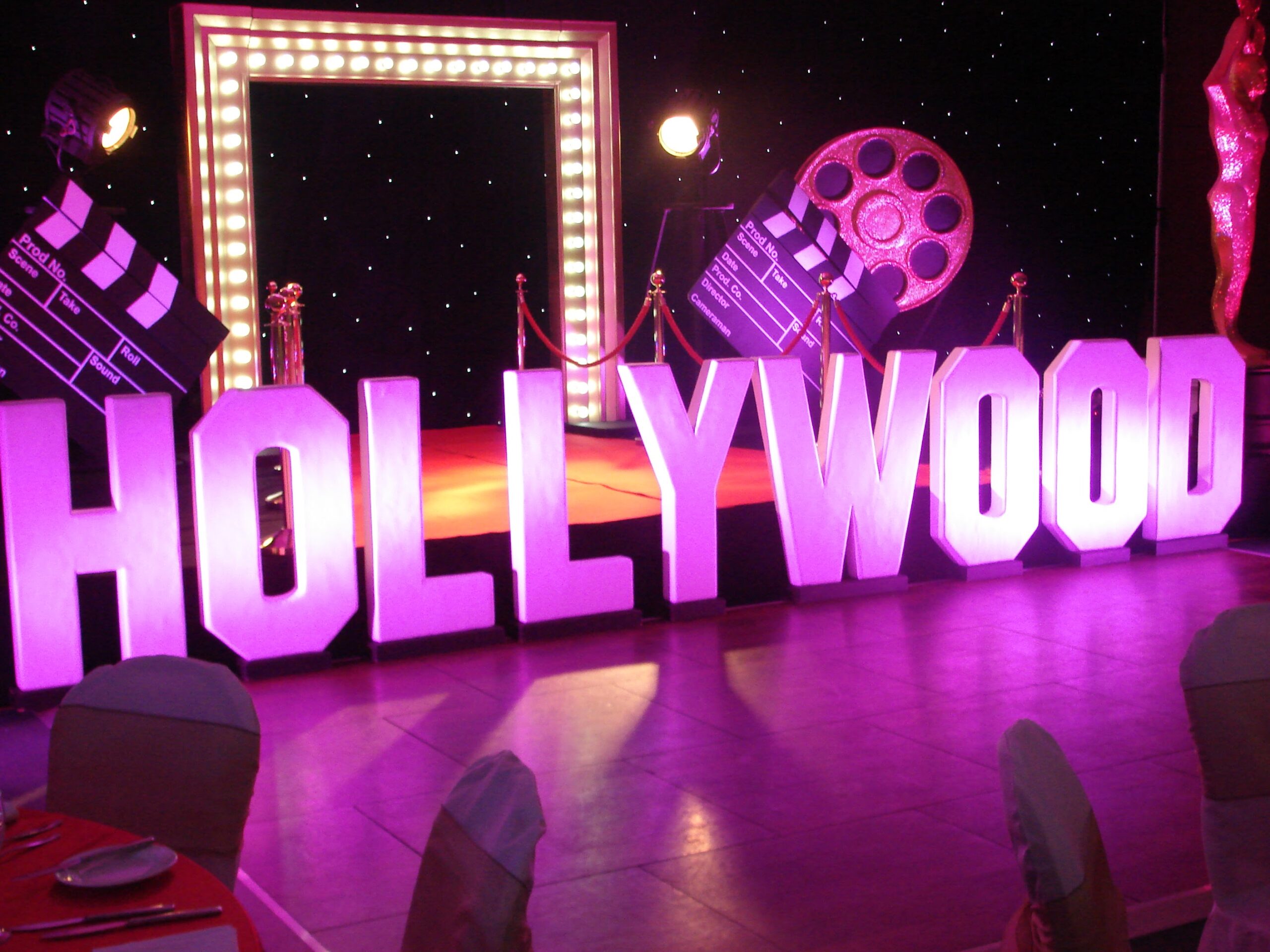 Hollywood Letters | EPH Creative - Event Prop Hire