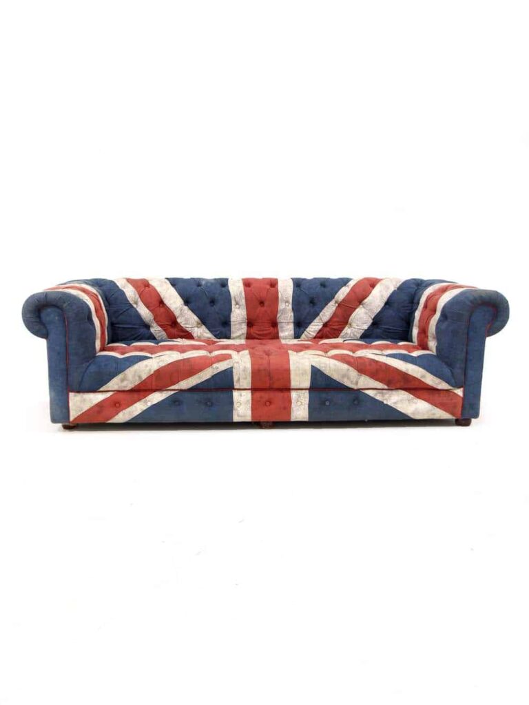 Vintage Union Jack Sofa | EPH Creative - Event Prop Hire