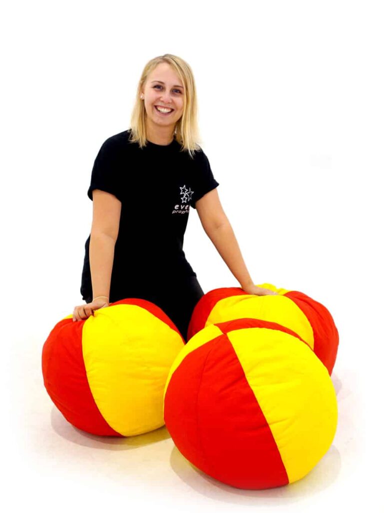 Giant Juggling Balls - Set of 3 | EPH Creative - Event Prop Hire