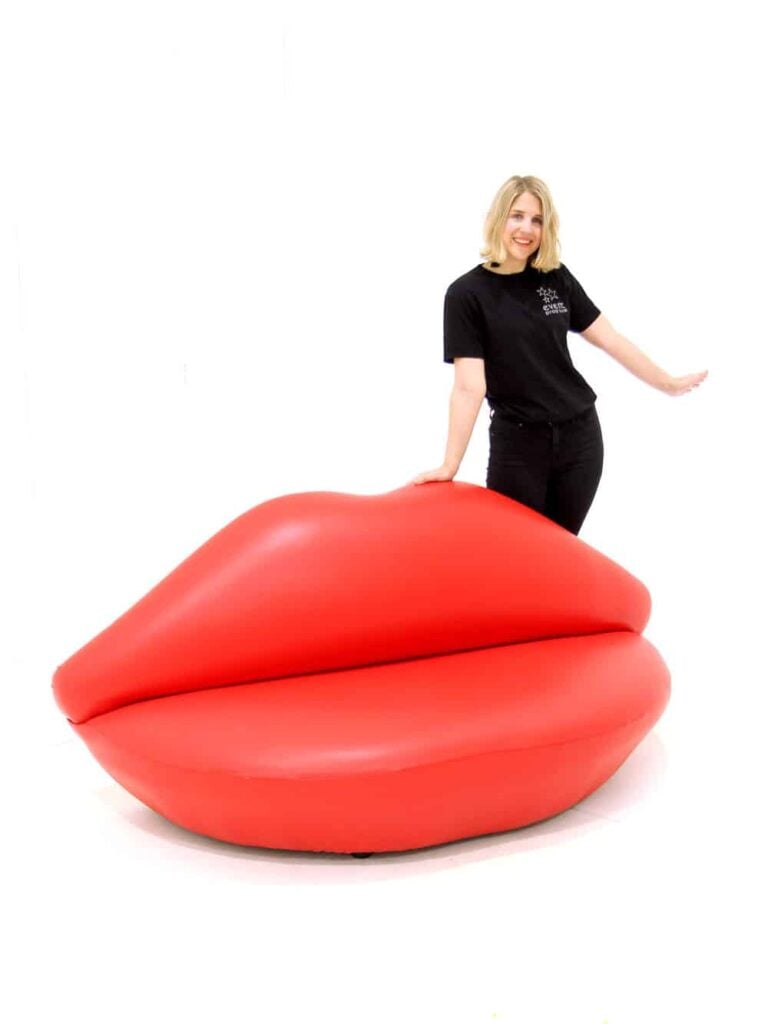 Red Lip Sofa | EPH Creative - Event Prop Hire