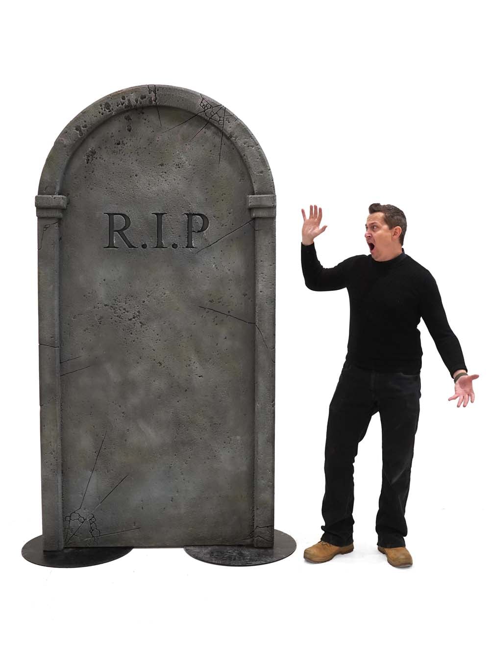 Gravestone - Medium - (Assorted Styles) | EPH Creative - Event Prop Hire