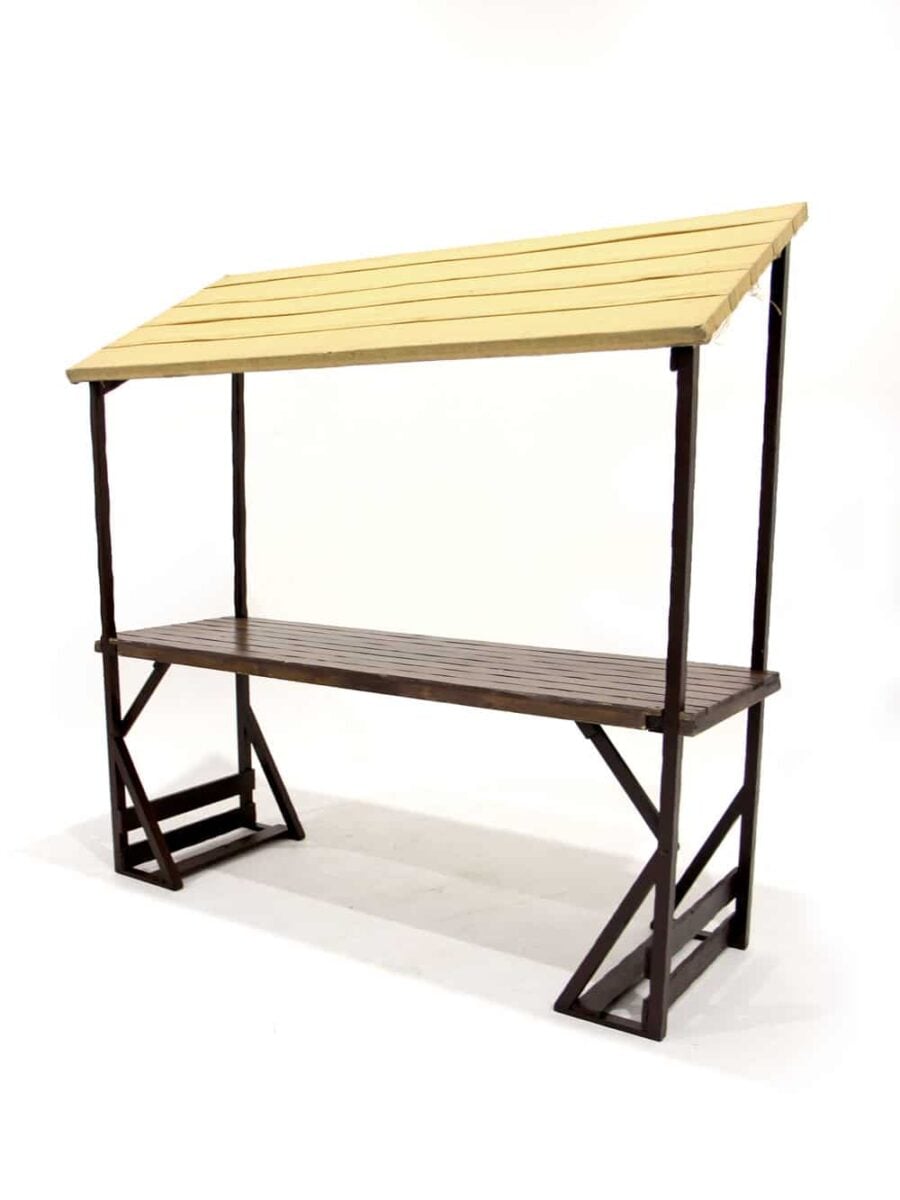 Large Rustic Market Stall | EPH Creative - Event Prop Hire
