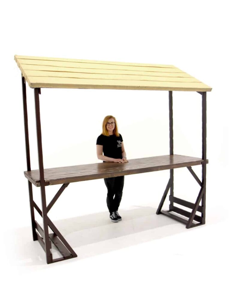 Large Rustic Market Stall | EPH Creative - Event Prop Hire
