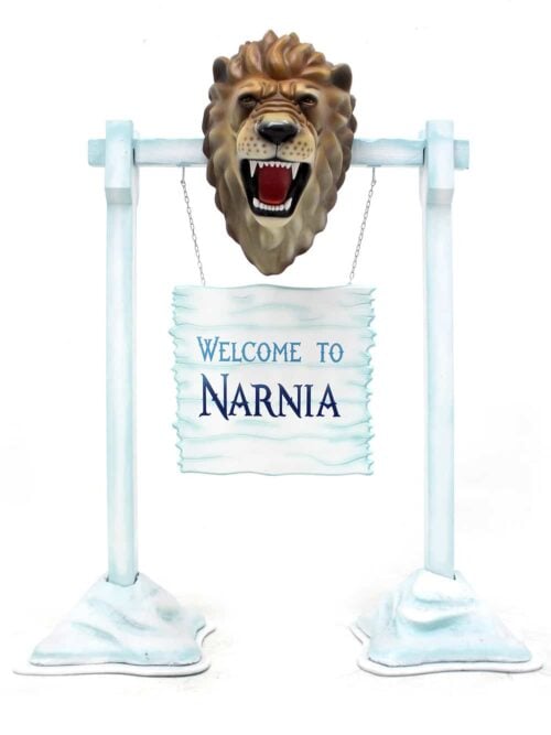 Welcome to Narnia Sign | EPH Creative - Event Prop Hire