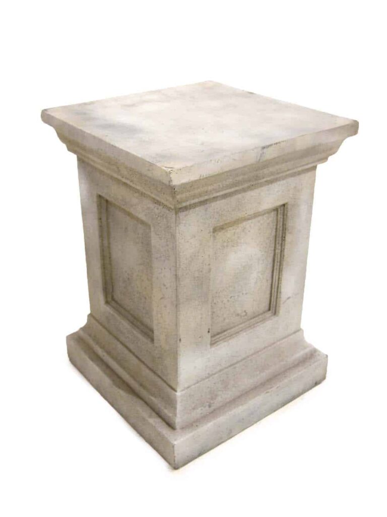 Medium Stone Effect Urn Plinth | EPH Creative - Event Prop Hire