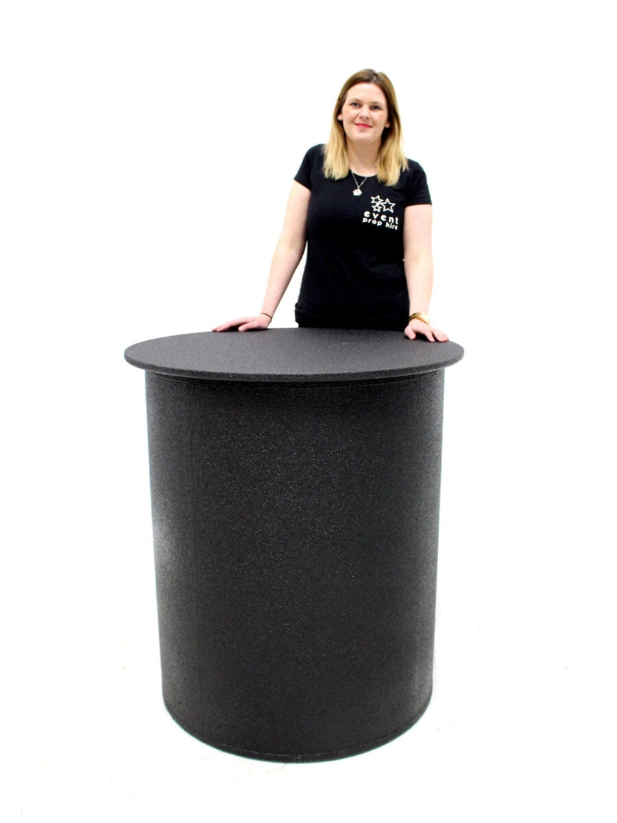 Black Plinth (1m) | EPH Creative - Event Prop Hire