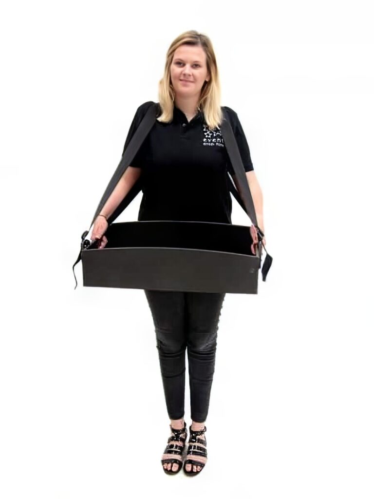 Usherette Tray - Black | EPH Creative - Event Prop Hire