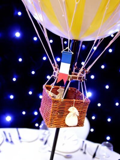 Hot Air Balloon Table Centres | EPH Creative - Event Prop Hire