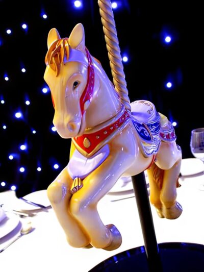 Carousel Horse Table Centre | EPH Creative - Event Prop Hire