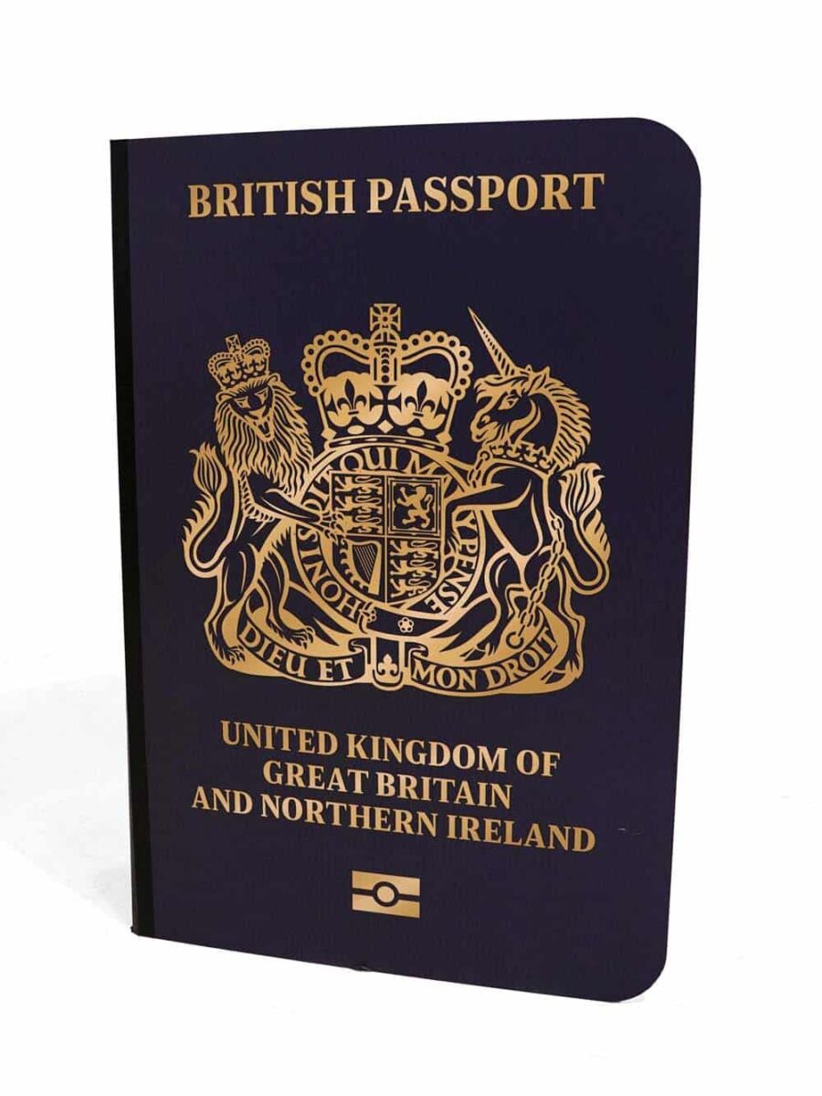 Giant Passport Prop | EPH Creative - Event Prop Hire