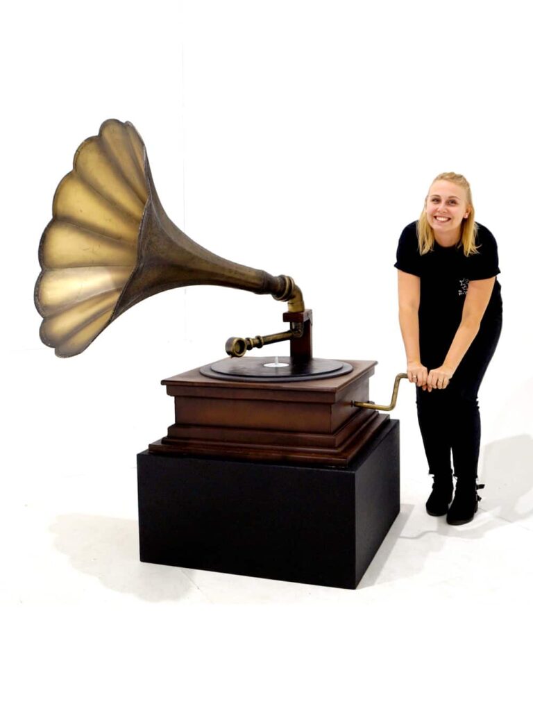 Giant Gramophone | EPH Creative - Event Prop Hire
