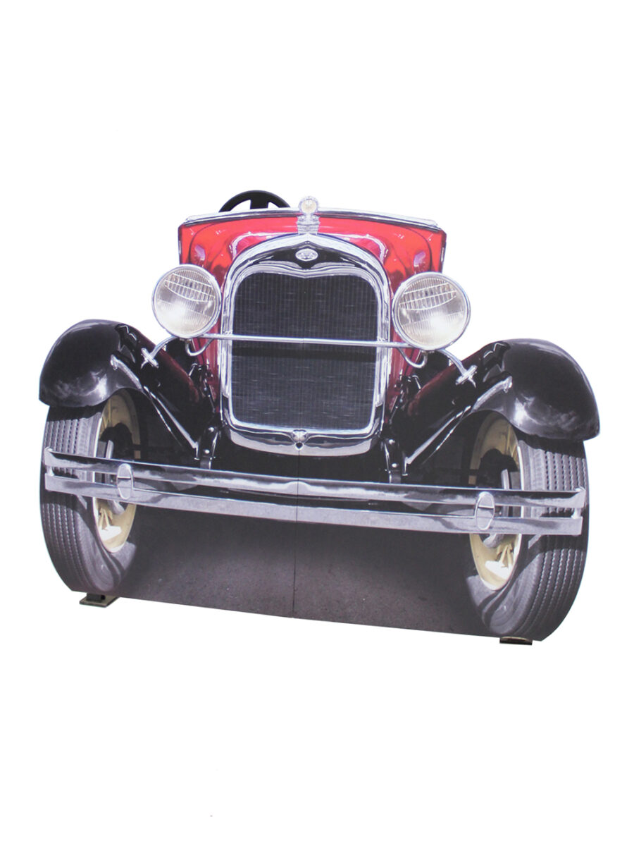 2D Vintage Car Cutout | EPH Creative - Event Prop Hire