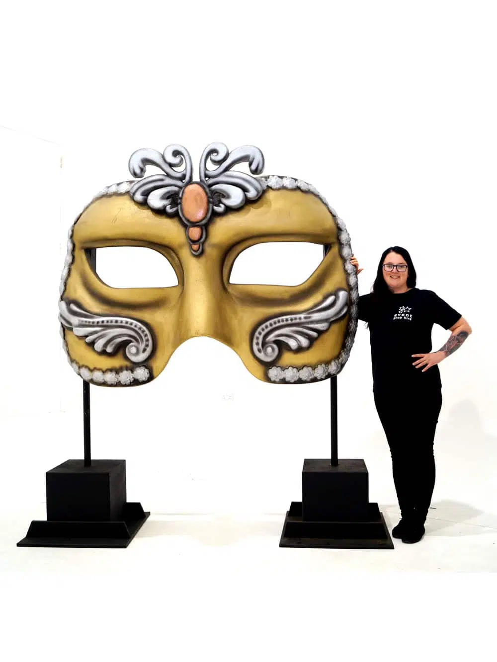 Giant Luxury Venetian Eye Mask | EPH Creative - Event Prop Hire