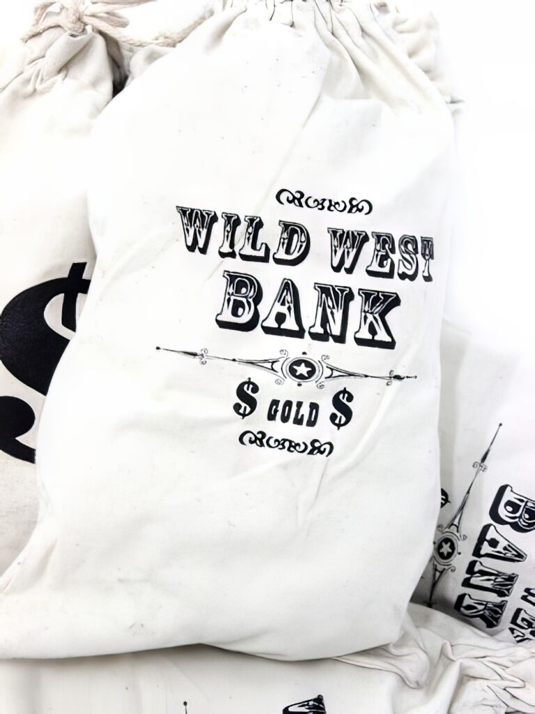 Wild West / Dollar Swag Bag | EPH Creative - Event Prop Hire
