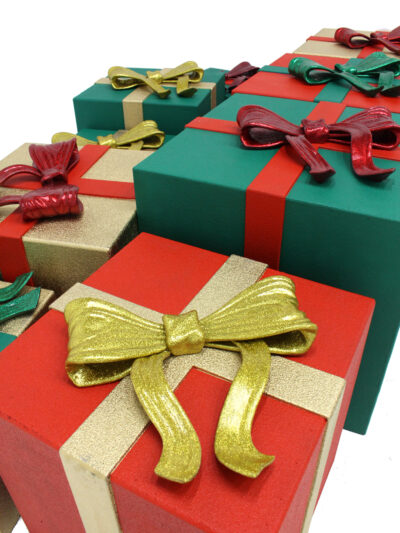 Giant Christmas Presents - Traditional Colours - Set of 3 | EPH ...