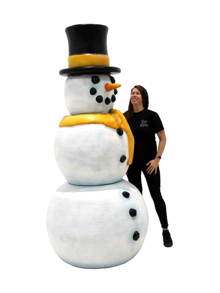 Snowman Prop (Large) | EPH Creative - Event Prop Hire