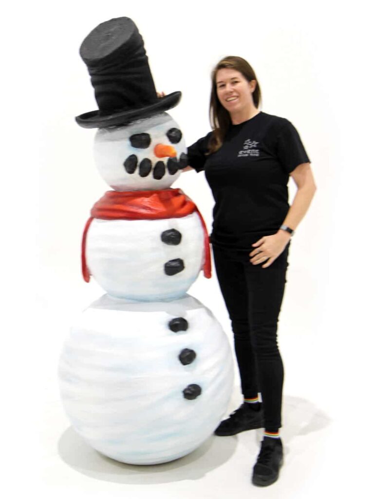 Snowman Prop Medium | EPH Creative - Event Prop Hire