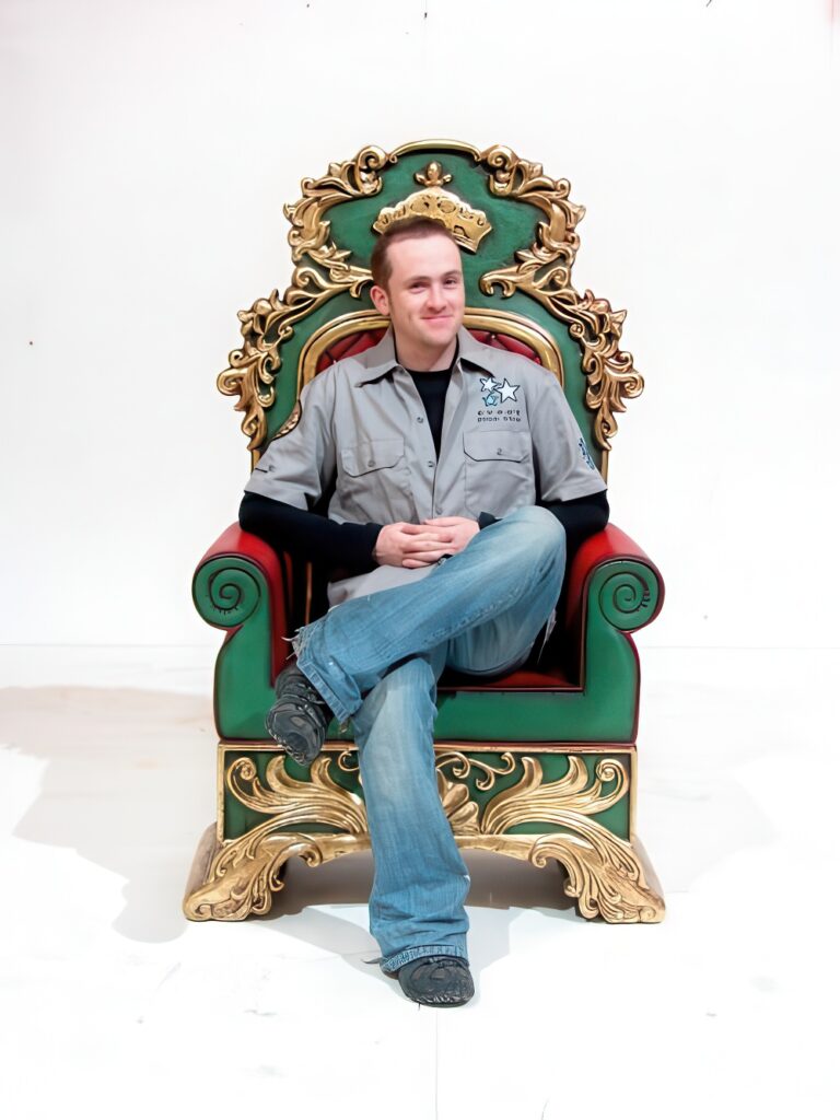 Santa's Christmas Throne | EPH Creative - Event Prop Hire